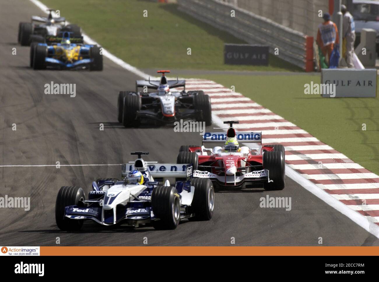 Bmw Williams Ralf Schumacher In Action High Resolution Stock ...