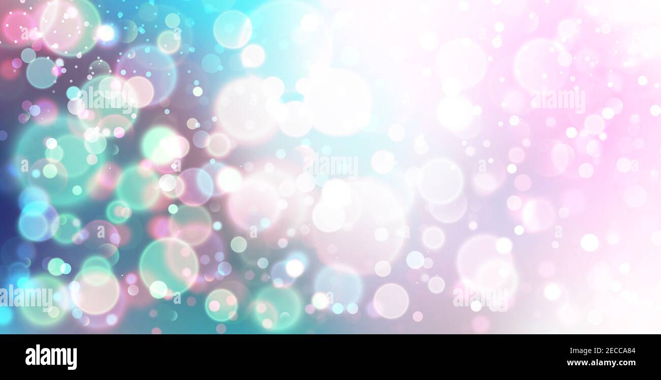 Magical colors abstract backdrop design. Modern bokeh background wallpaper in gradient colors ...