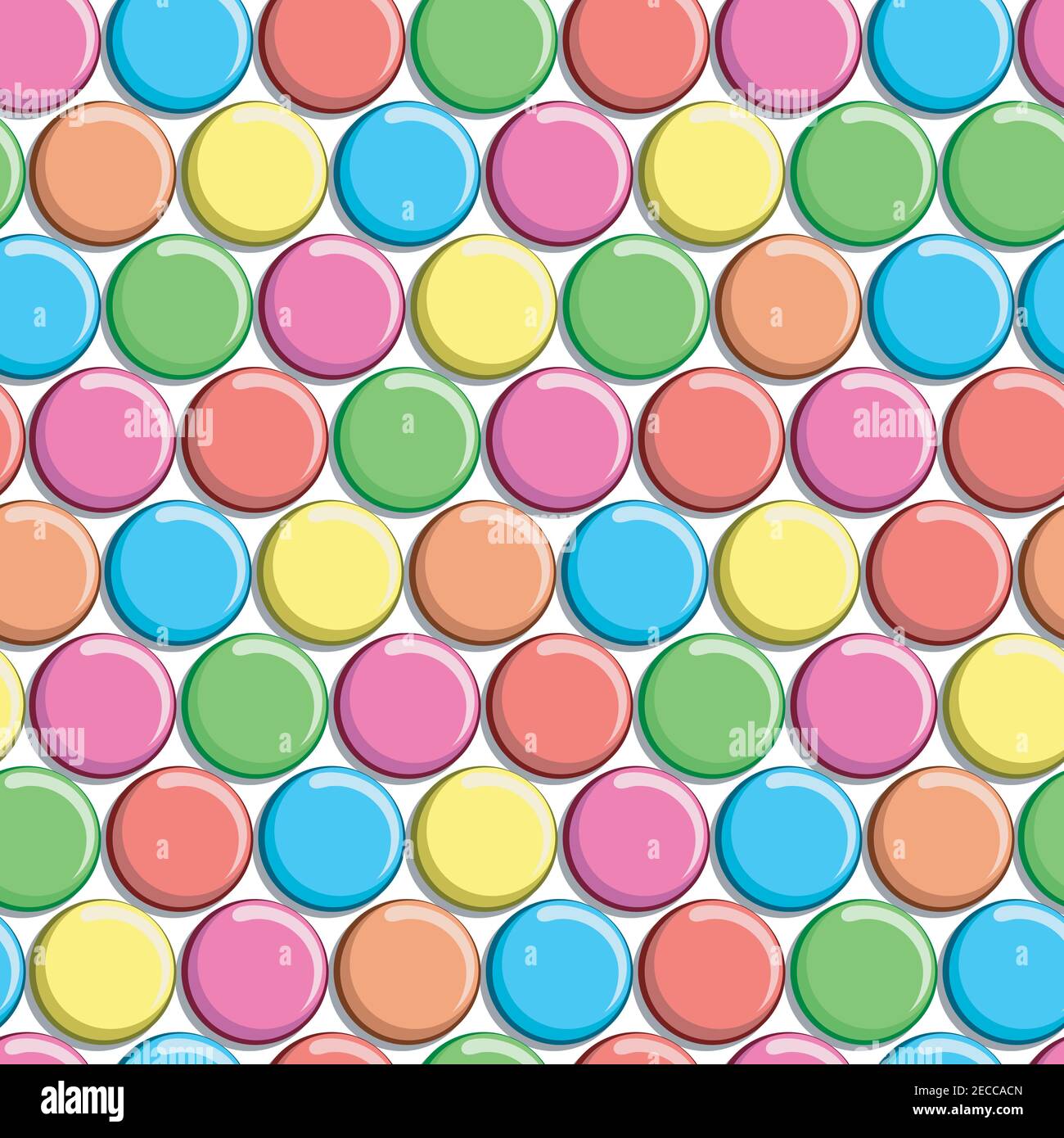 Colorful candy sweets on Stock Vector Images - Alamy