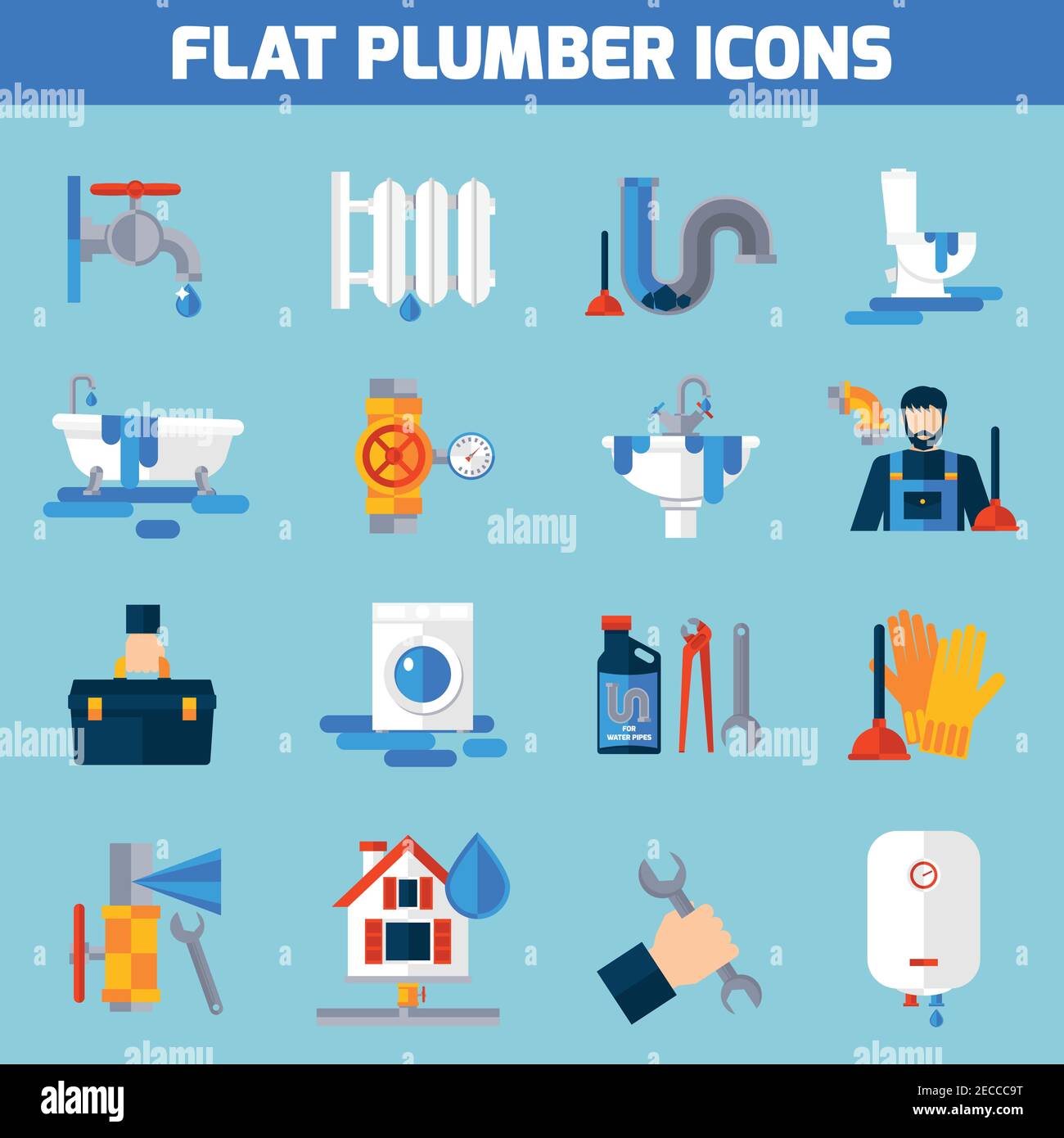 Boiler replacement Stock Vector Images - Alamy