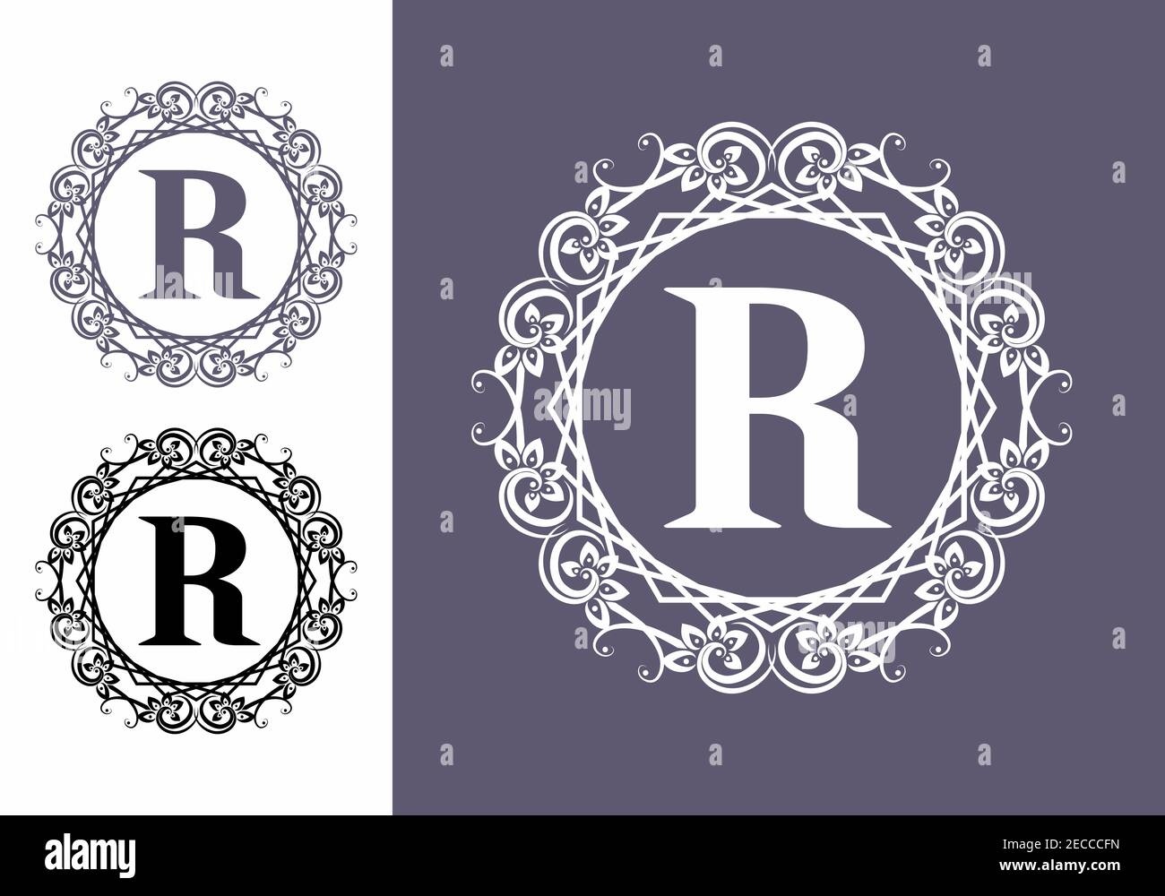 Letter r purple hi-res stock photography and images - Alamy