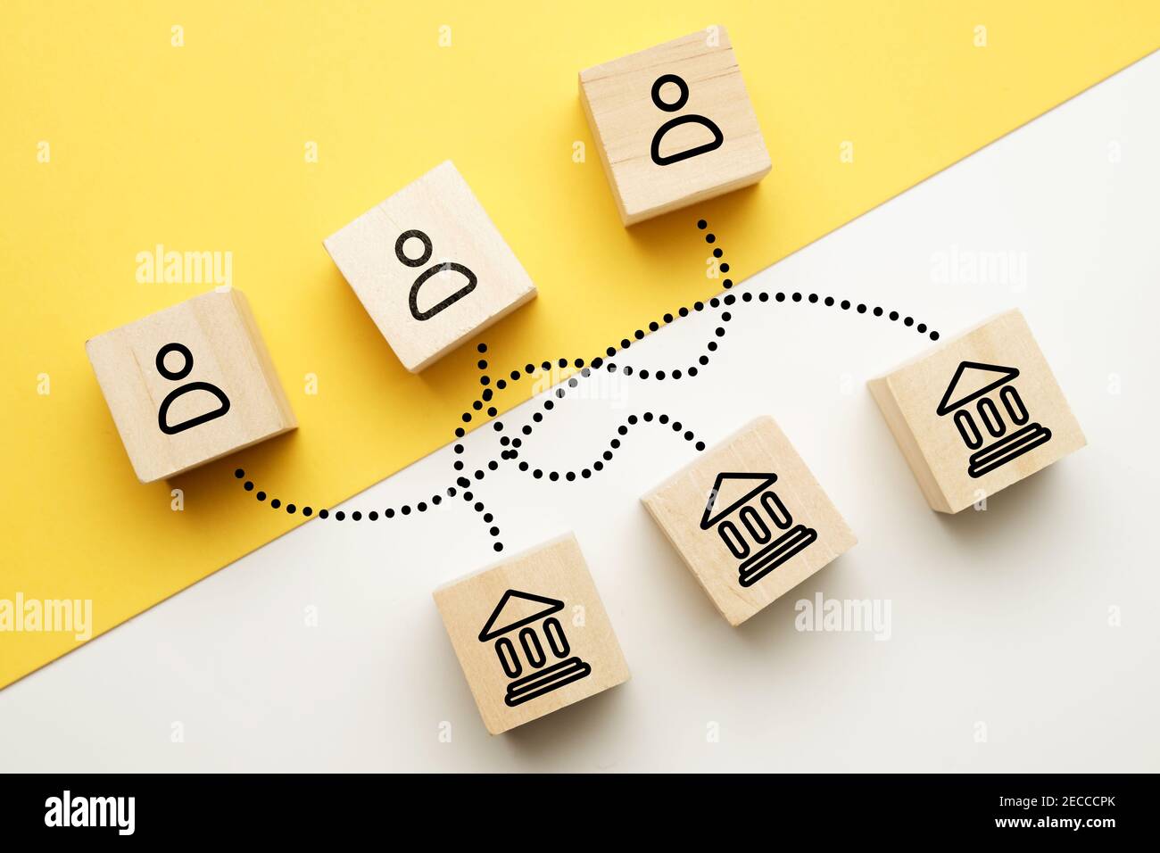 The concept of choosing a bank by customers as a competitive business ...