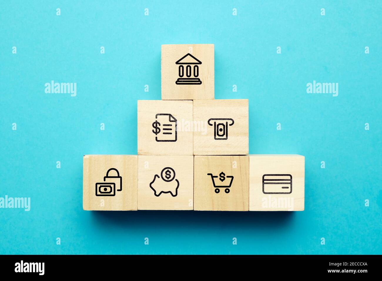 Financial services concept for exchange and insurance and saving money ...