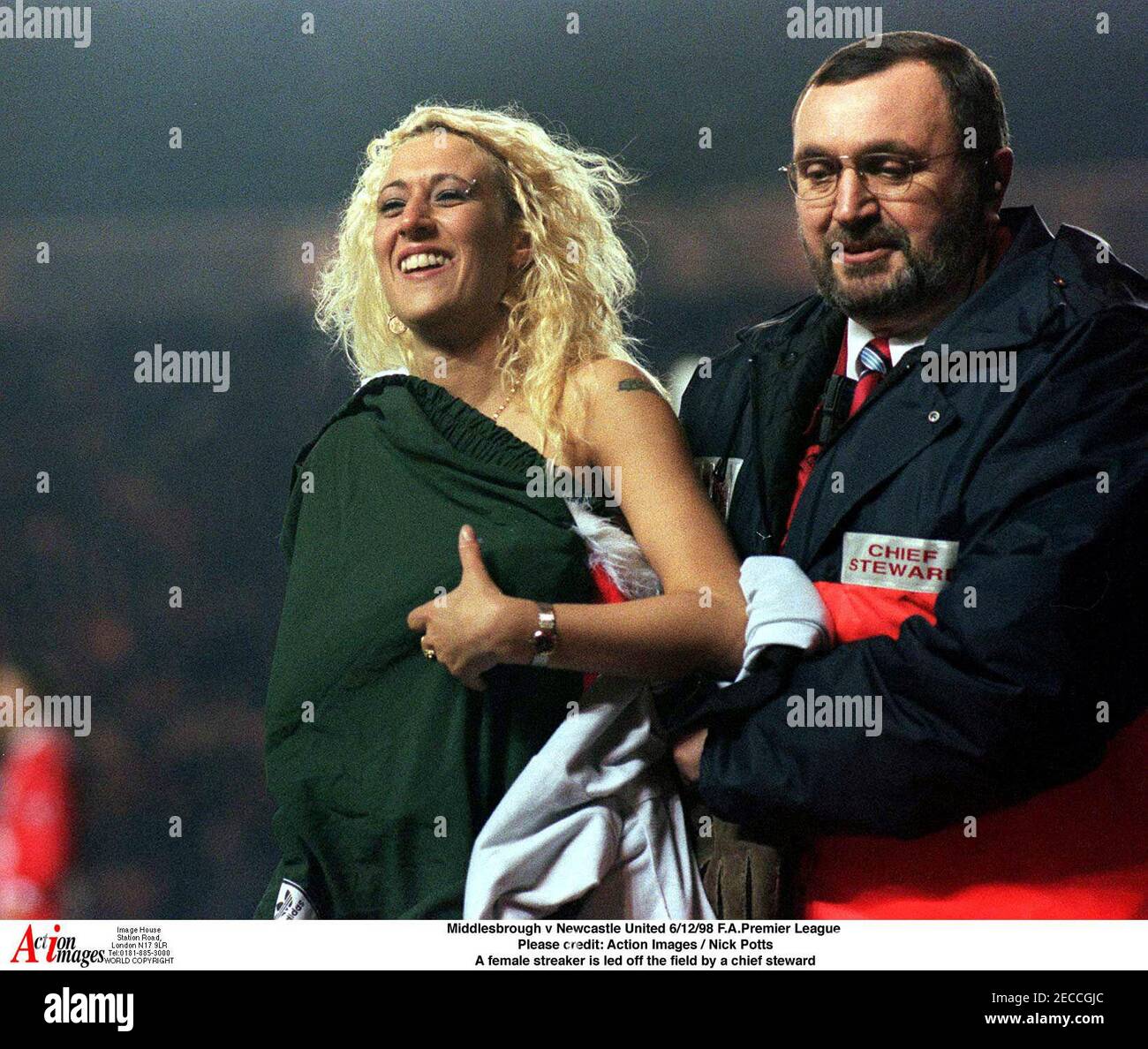 Female streaker hi-res stock photography and images - Alamy