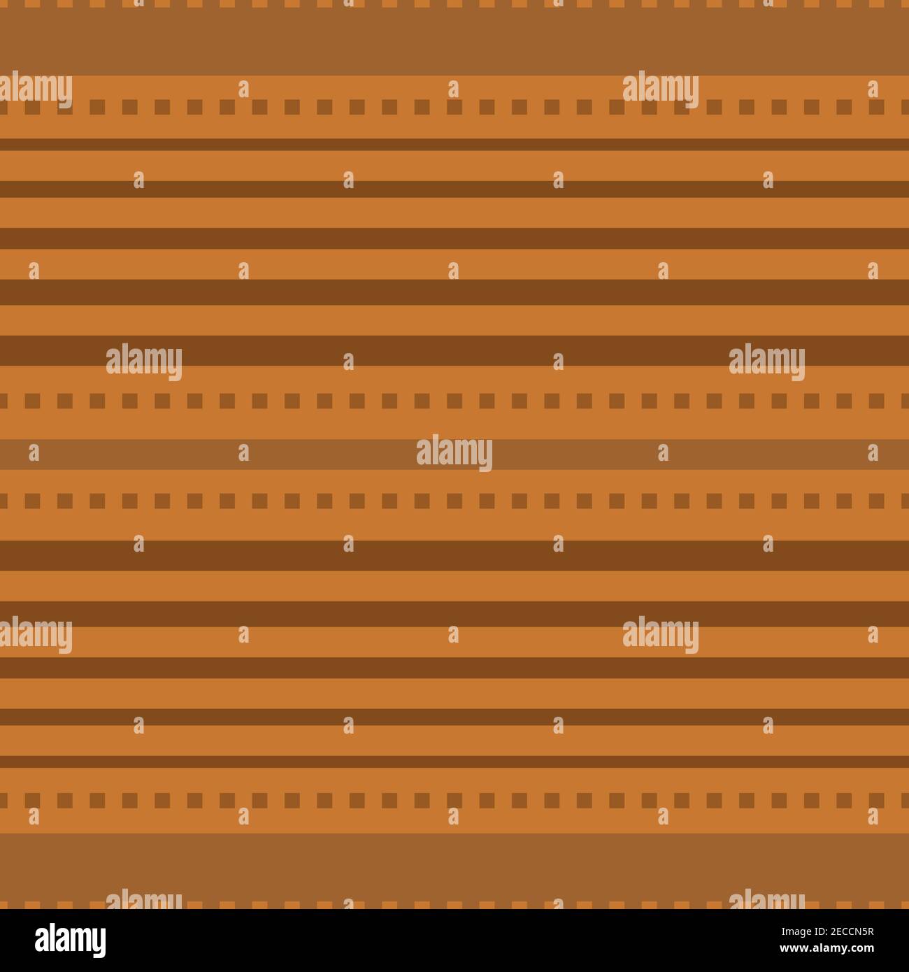 Vector stitch stripe effect seamless pattern background. Ochre backdrop ...
