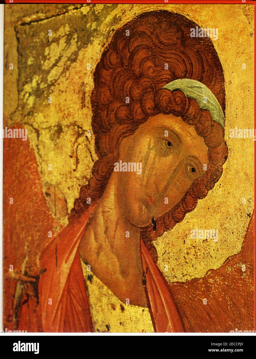 L'icone de l'Archange Michel d'Andrei Roublev.XVe siècle Stock Photo ...