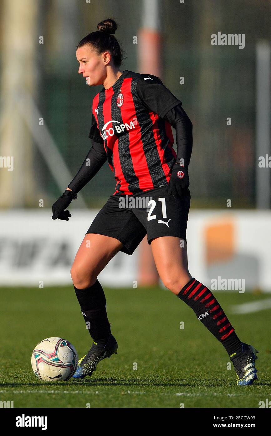 Milan, Italy. 13th Feb, 2021. Giorgia Spinelli (#21 AC Milan) during ...