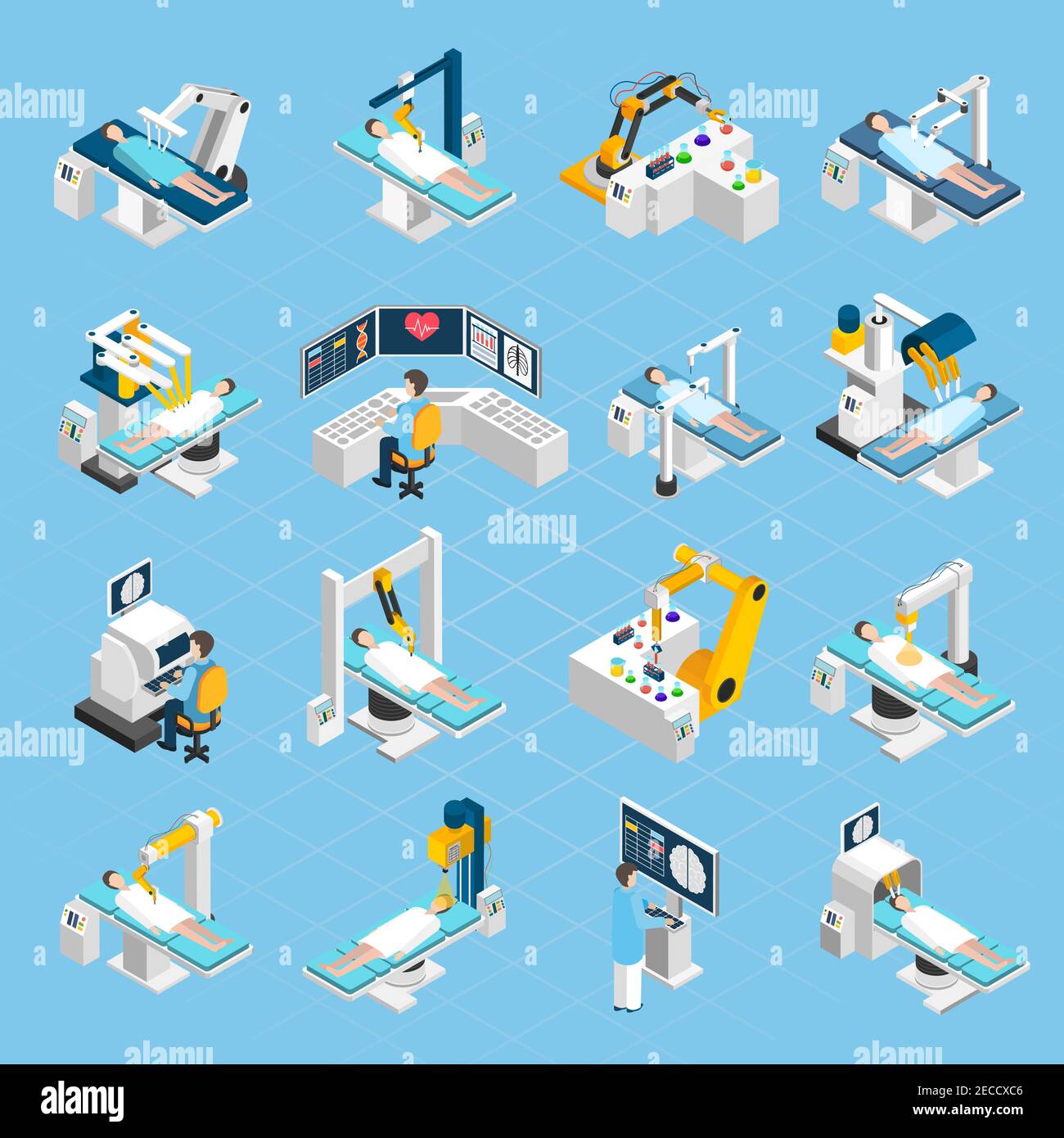 Computer aided scan Stock Vector Images - Alamy