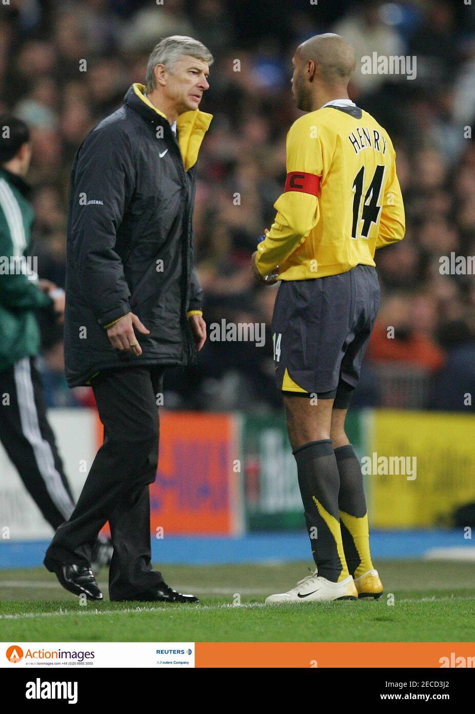 Santiago bernabeu thierry henry hi-res stock photography and images - Alamy