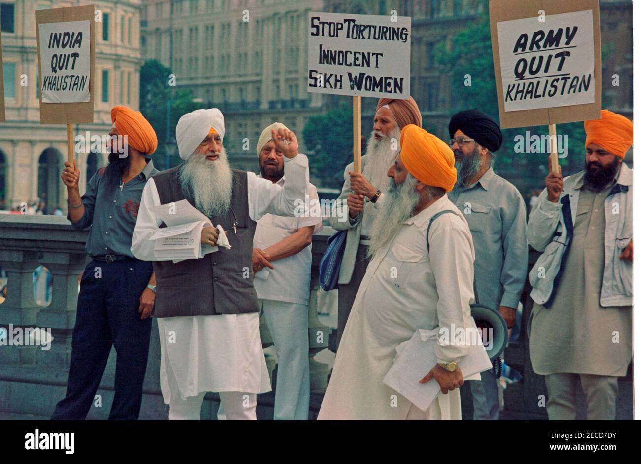 Sikh protest 1992 hi-res stock photography and images - Alamy