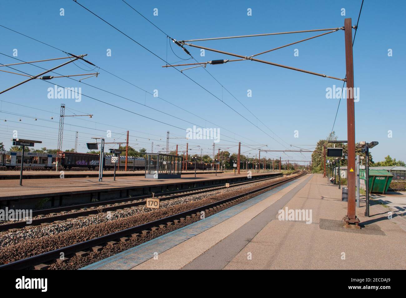 Ringsted train station in Denmark Stock Photo - Alamy