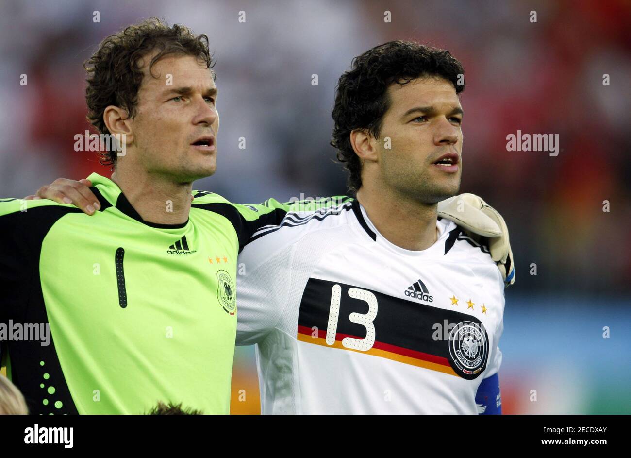 Michael ballack jens lehmann germany hi-res stock photography and ...
