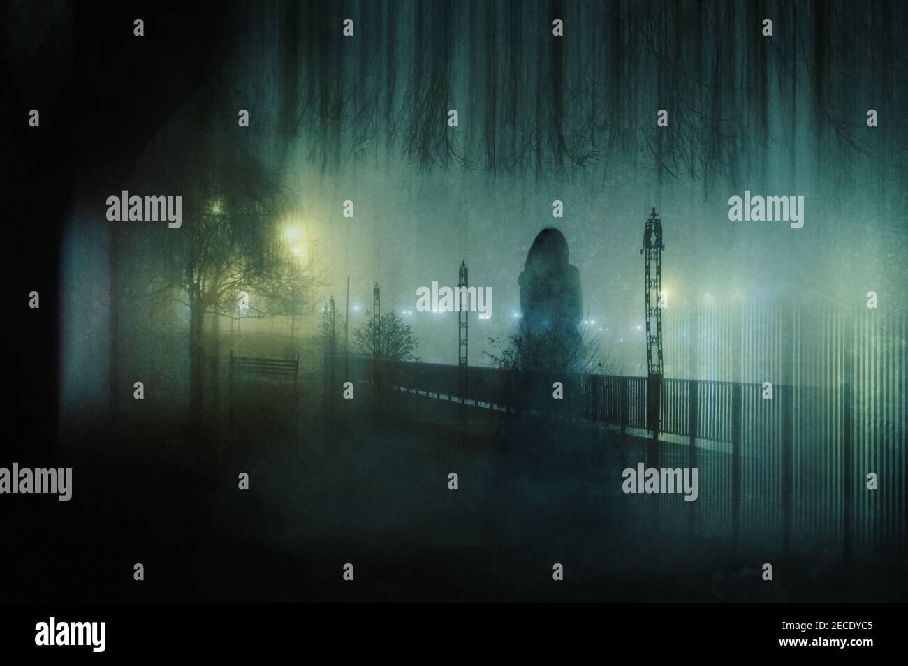 Transparent figure woman ghost hi-res stock photography and images - Alamy