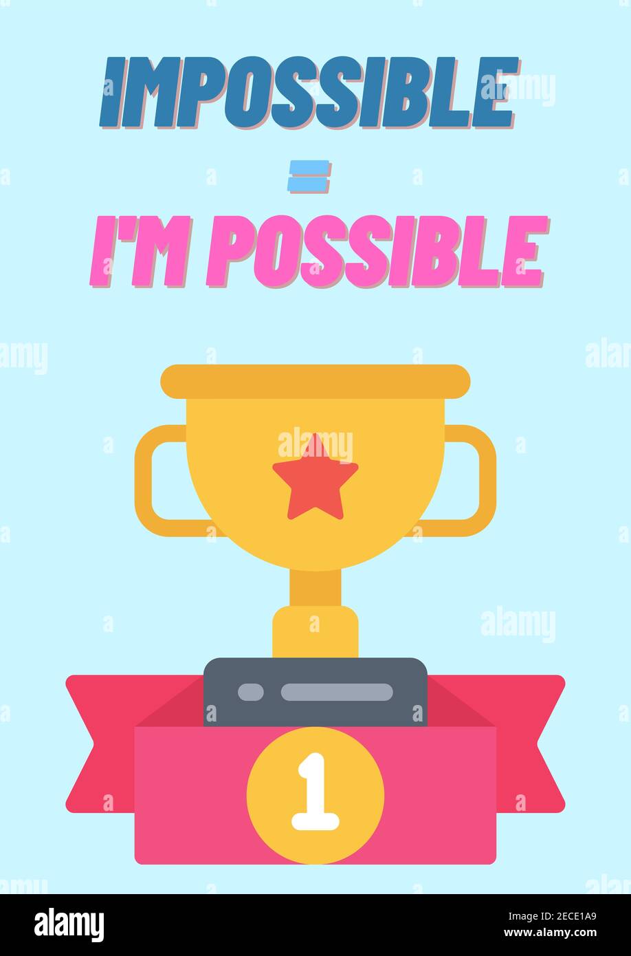 Inspirational Quotes Wallpaper or Poster Stock Photo - Alamy