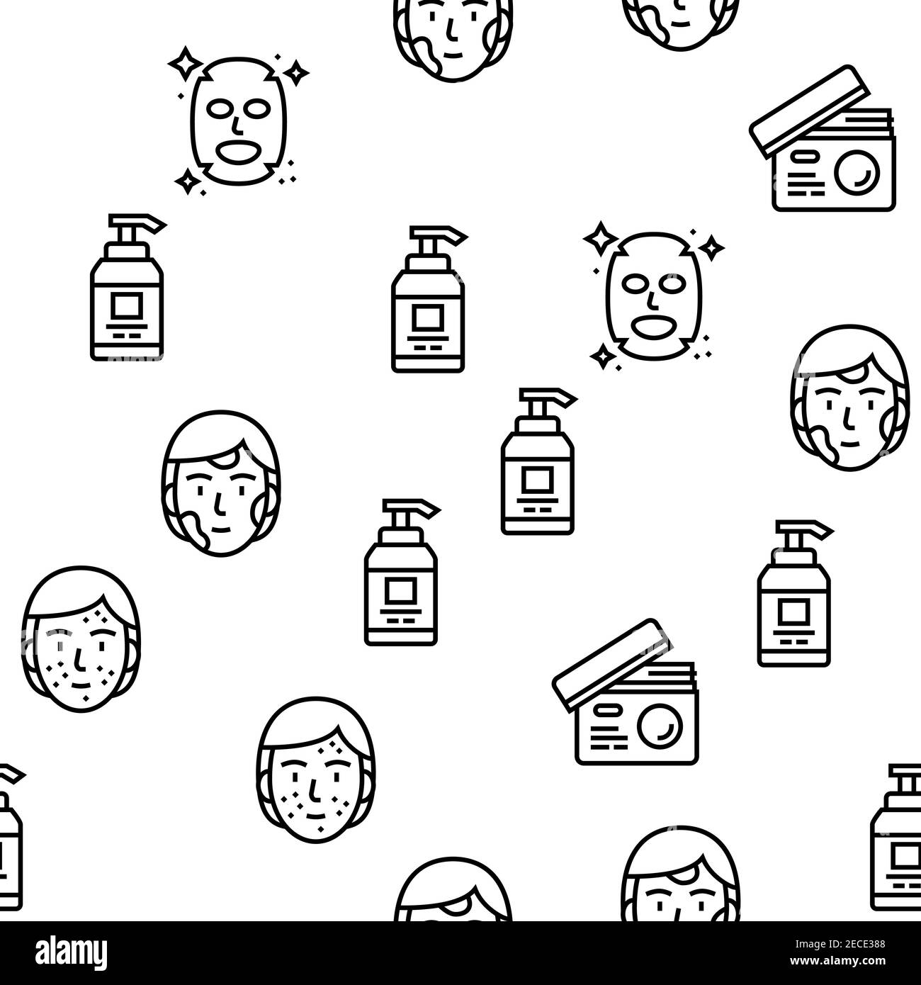 Signs of ageing Stock Vector Images - Alamy