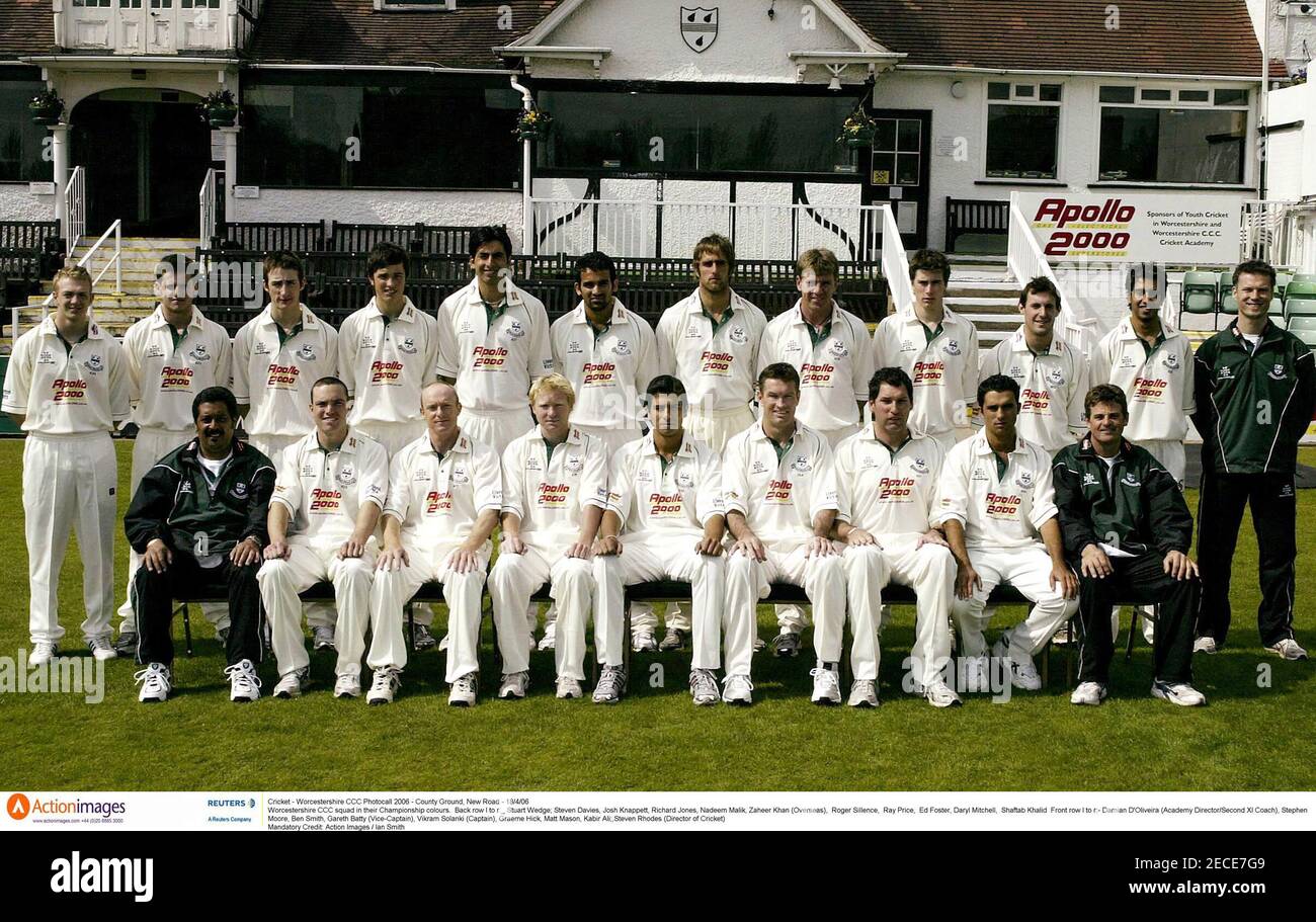 Worcestershire academy director second xi coach hi-res stock ...