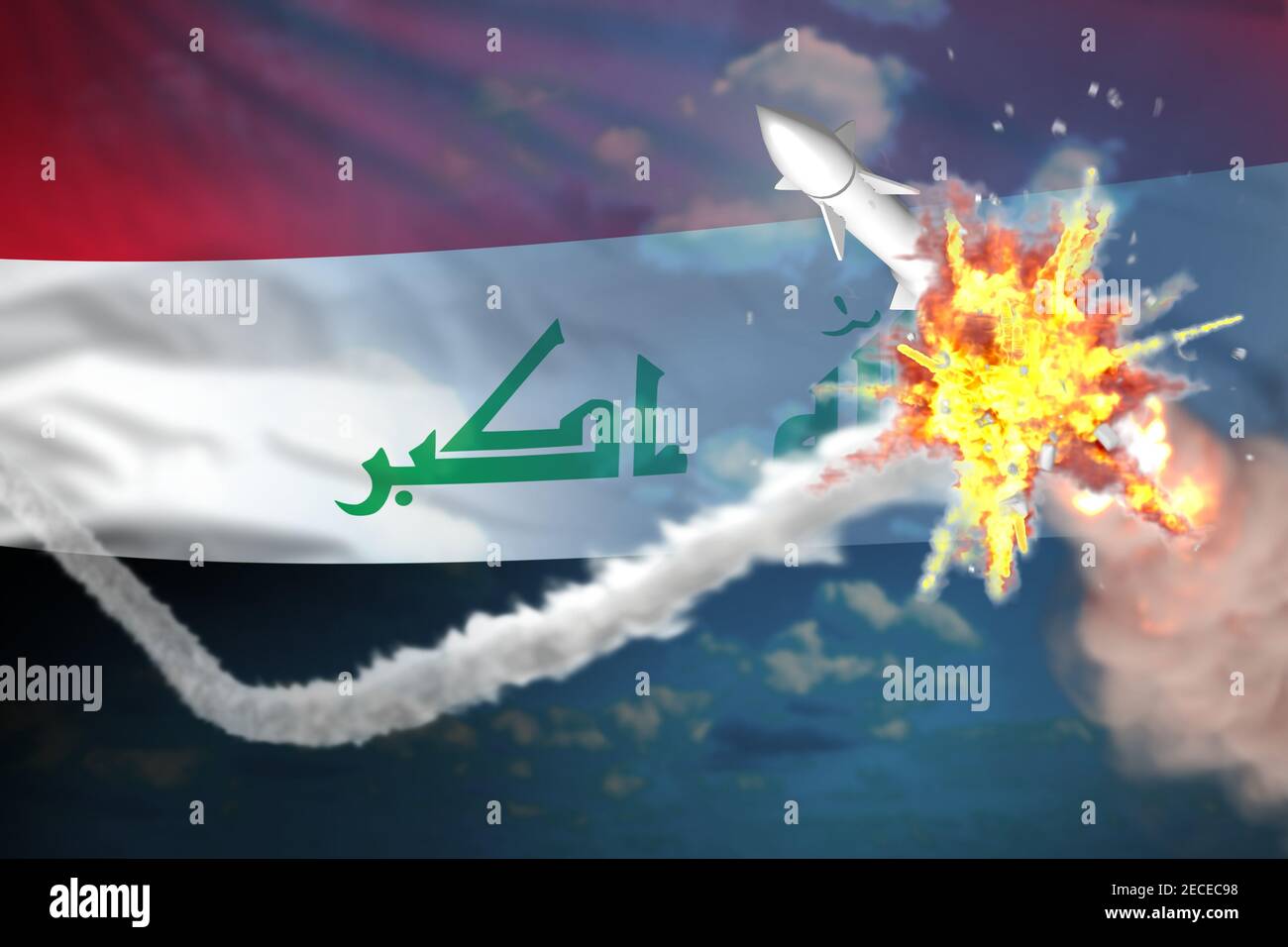 Missile launch iraq hi-res stock photography and images - Alamy