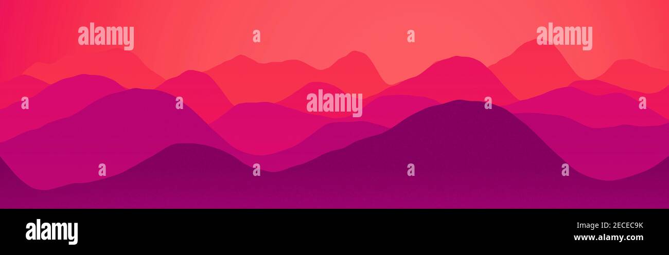 design peaks in sun rising time digitally made background or texture ...