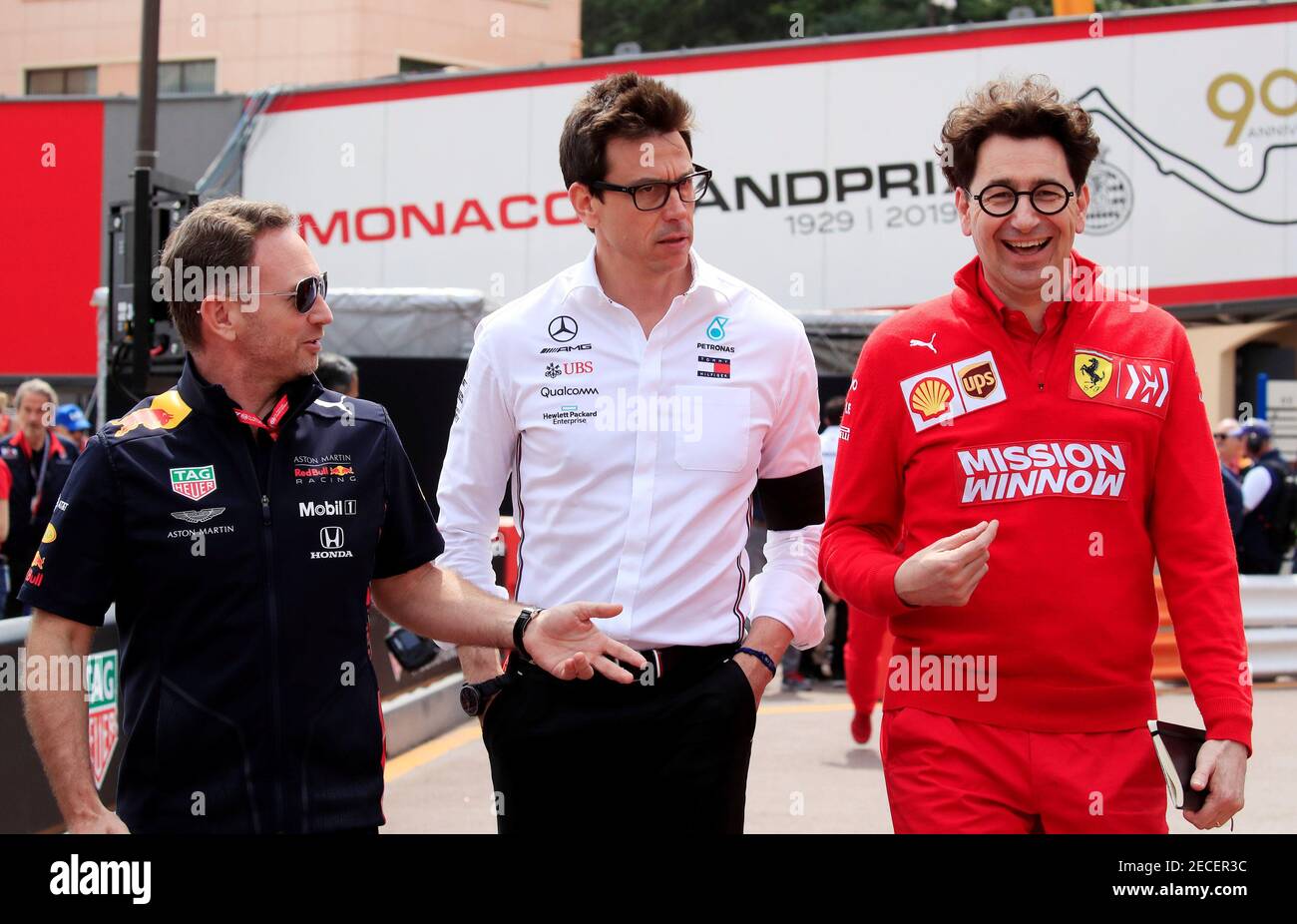 Toto wolff christian horner hi-res stock photography and images - Alamy