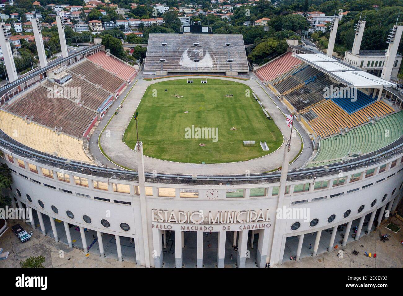 Vista aerea estadio pacaembu sao paulo hi-res stock photography and ...