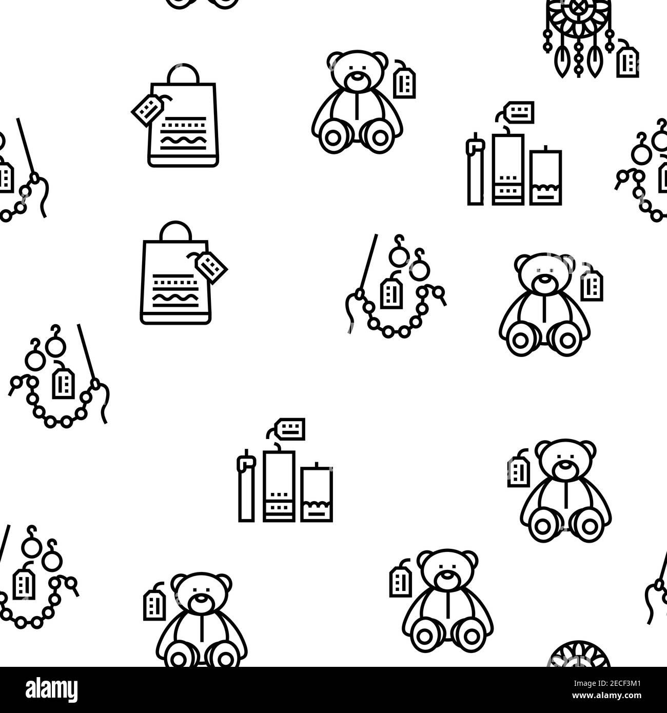 Diy Crafts Handmade Vector Seamless Pattern Stock Vector Image & Art ...