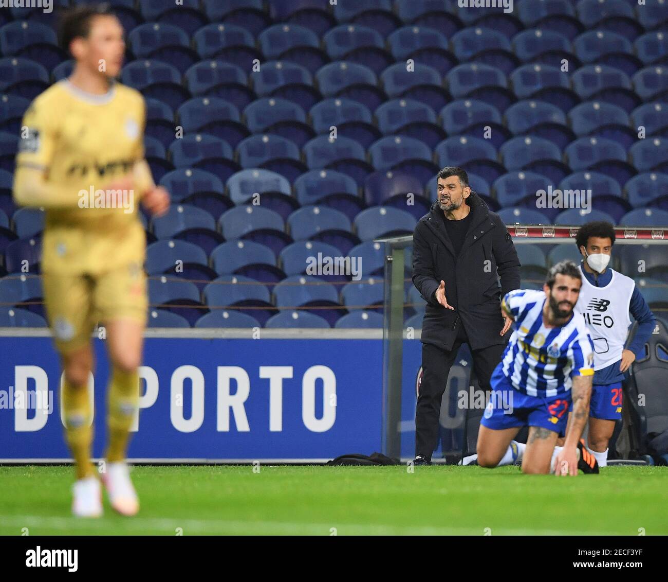 Dragao Stadium, Porto, Portugal. 13th Feb, 2021. Portuguese ...