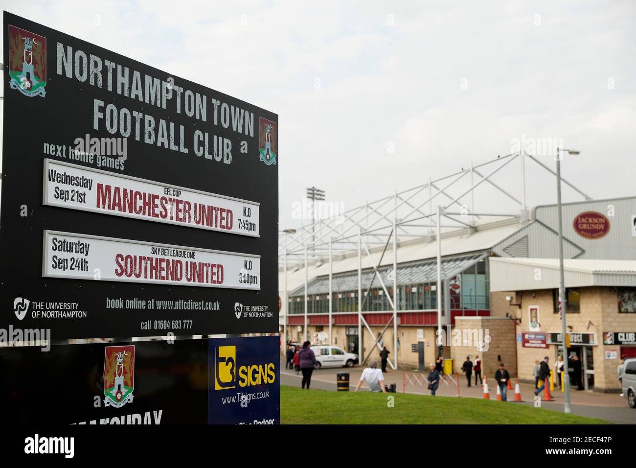 Northampton football club hi-res stock photography and images - Alamy