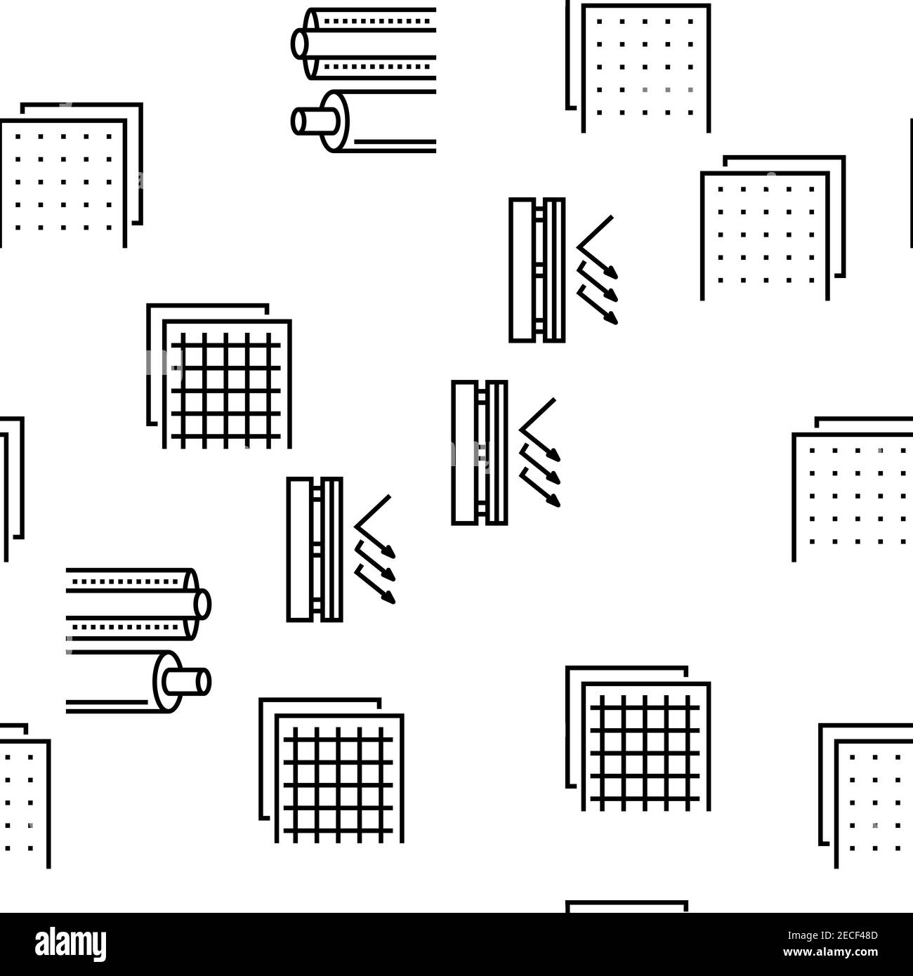 Insulation Building Vector Seamless Pattern Stock Vector Image & Art ...