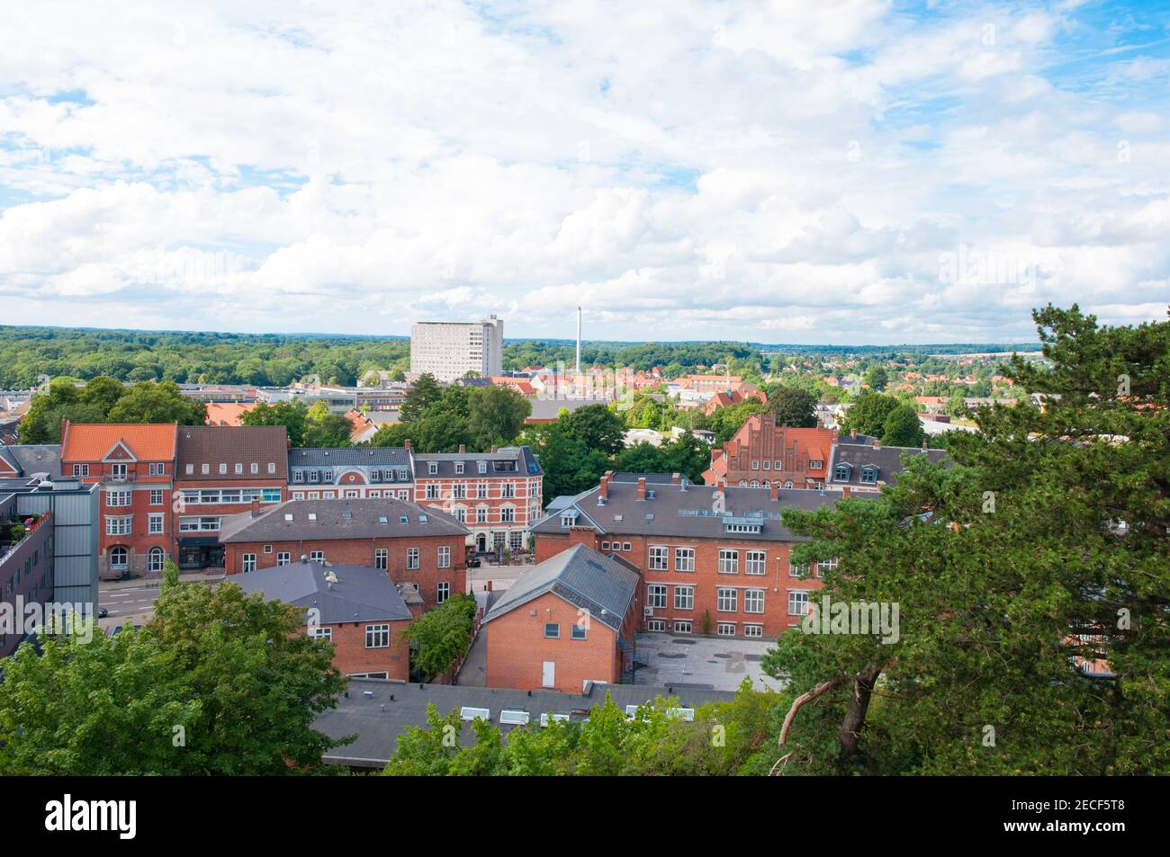 cityscape of Naestved in Denmark Stock Photo - Alamy