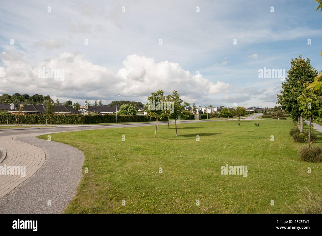 Suburbs of Naestved in Denmark Stock Photo - Alamy