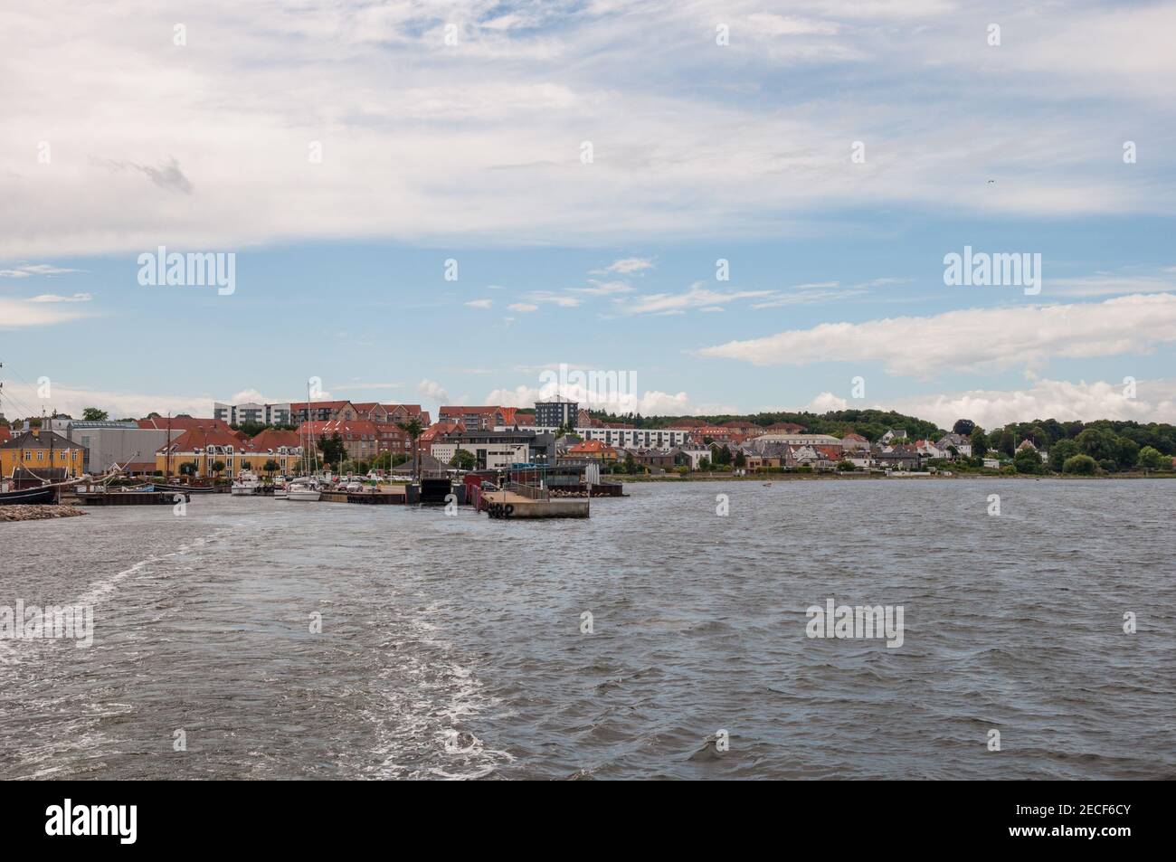 harbor of Holbaek town in Denmark Stock Photo - Alamy