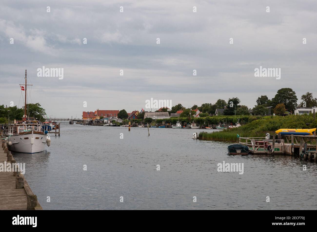 harbor of karrebaeksminde in Denmark Stock Photo - Alamy