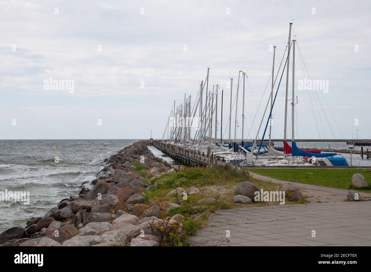 Karrebaeksminde harbor in Denmark Stock Photo - Alamy