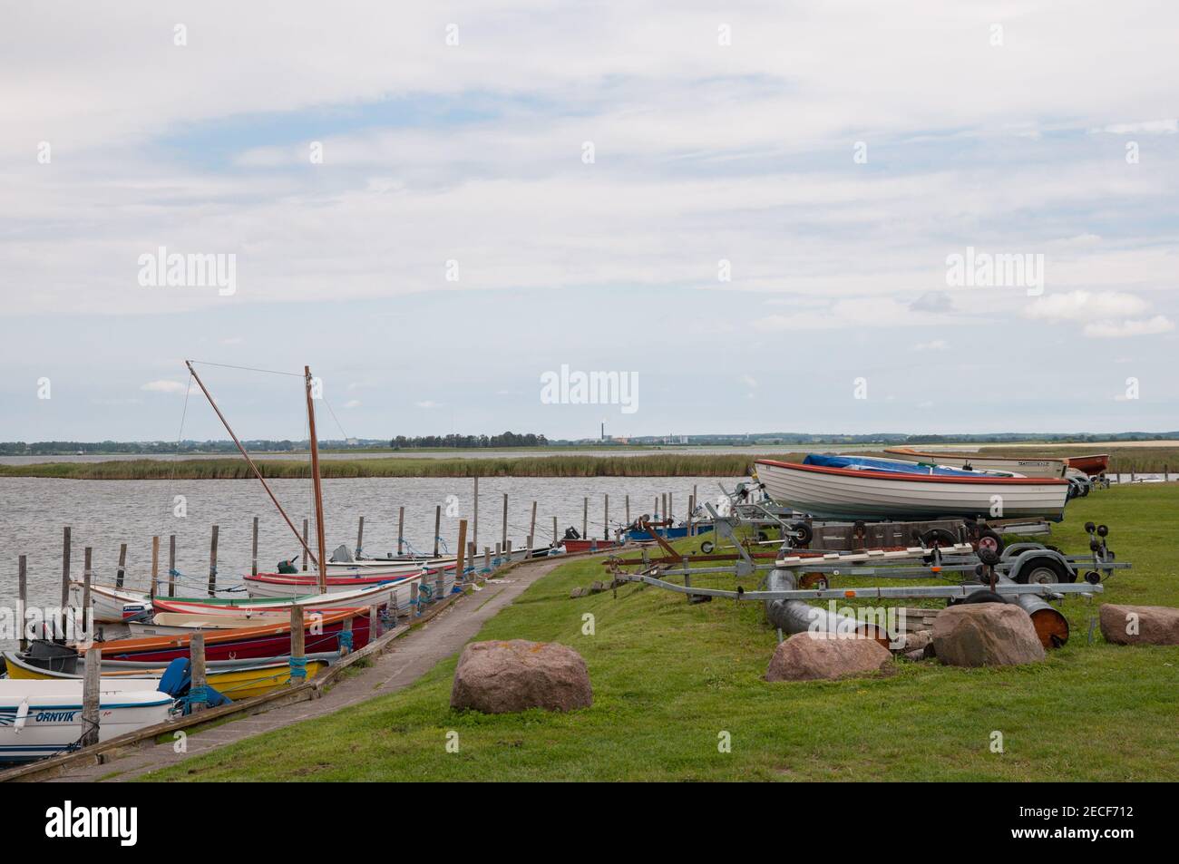 harbor in Karrebaeksminde in Denmark Stock Photo - Alamy
