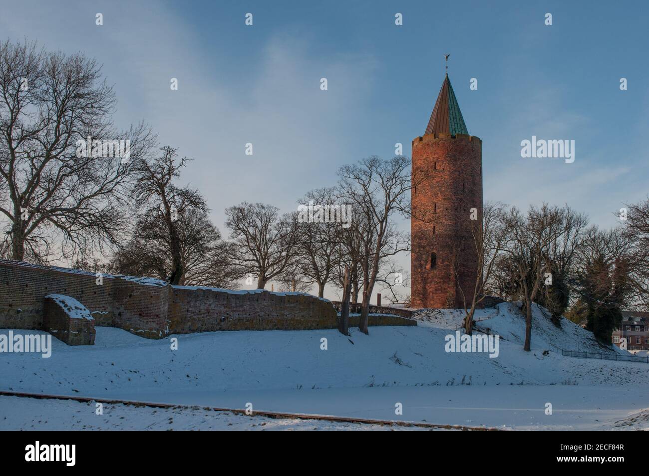 the Goose tower at Vordingborg castle ruins in Denmark Stock Photo - Alamy