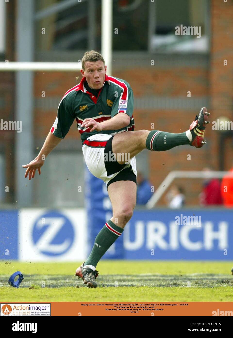 Tim stimpson of leicester tigers hi-res stock photography and images ...