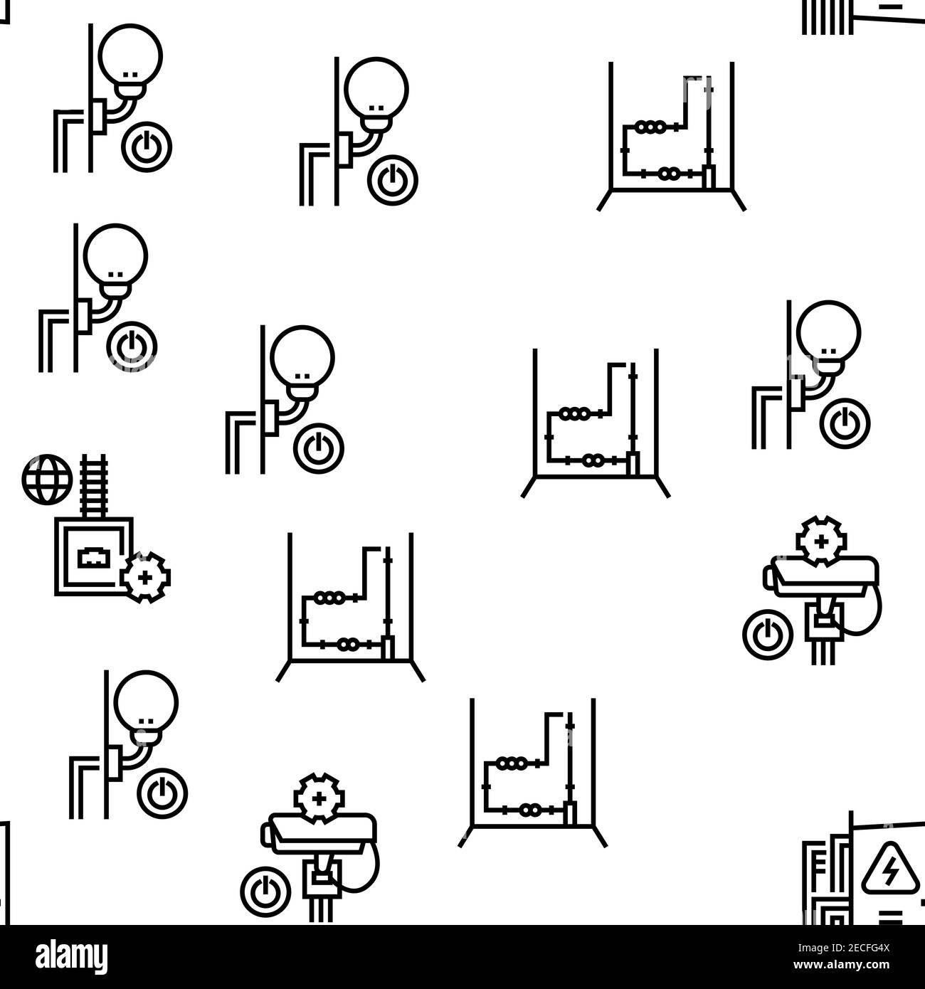 Electrical Installation Tool Icons Set Vector Stock Vector Image & Art ...