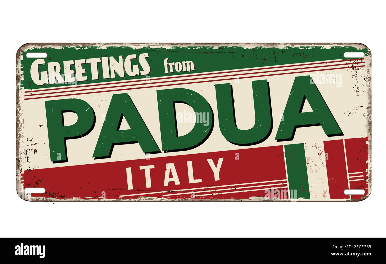Padua travel poster Stock Vector Images - Alamy