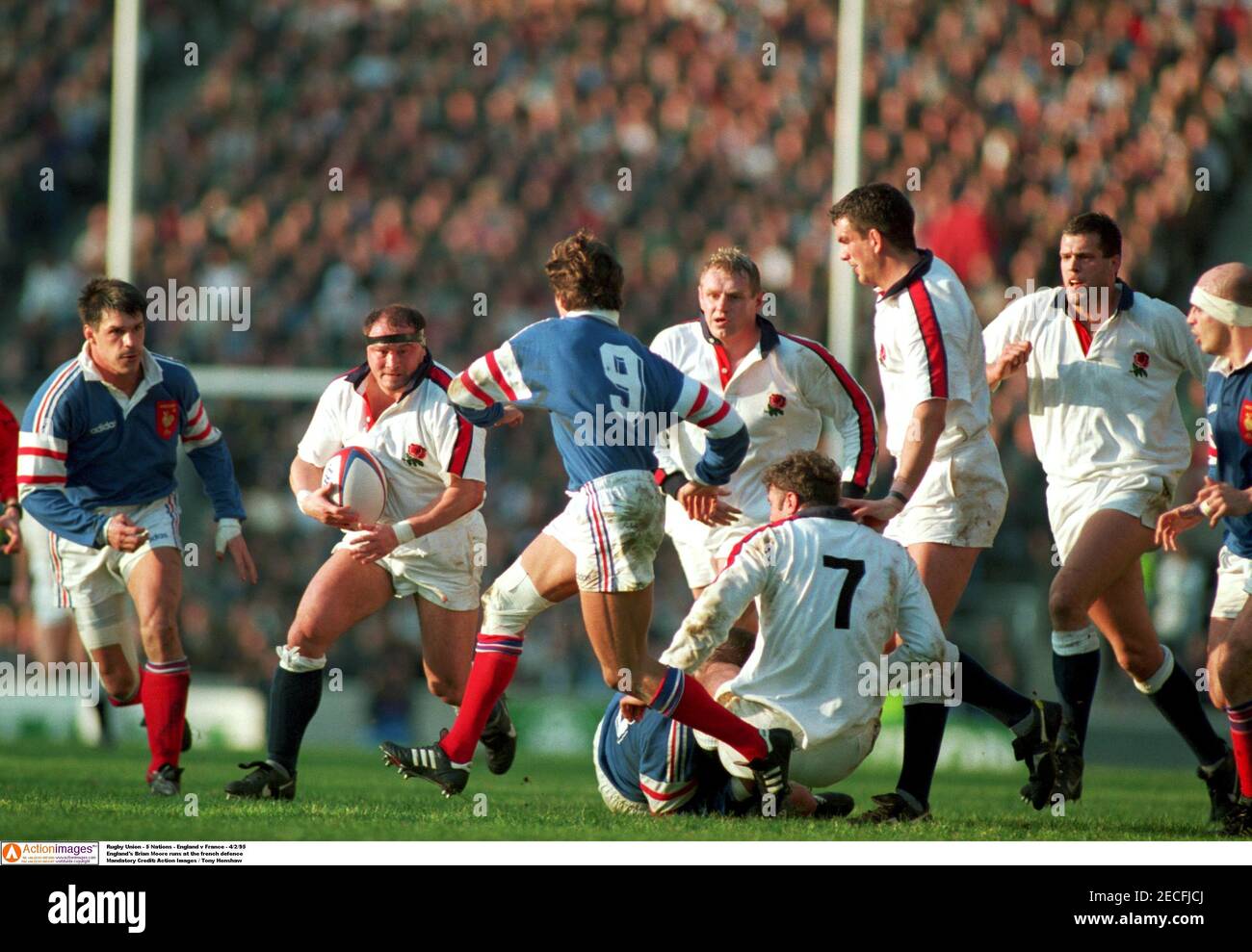 Five nations england v france twickenham hi-res stock photography and ...