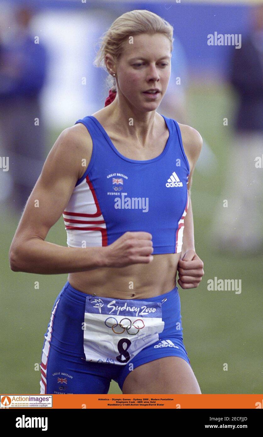 Stephanie cook modern pentathlon gold hi-res stock photography and ...