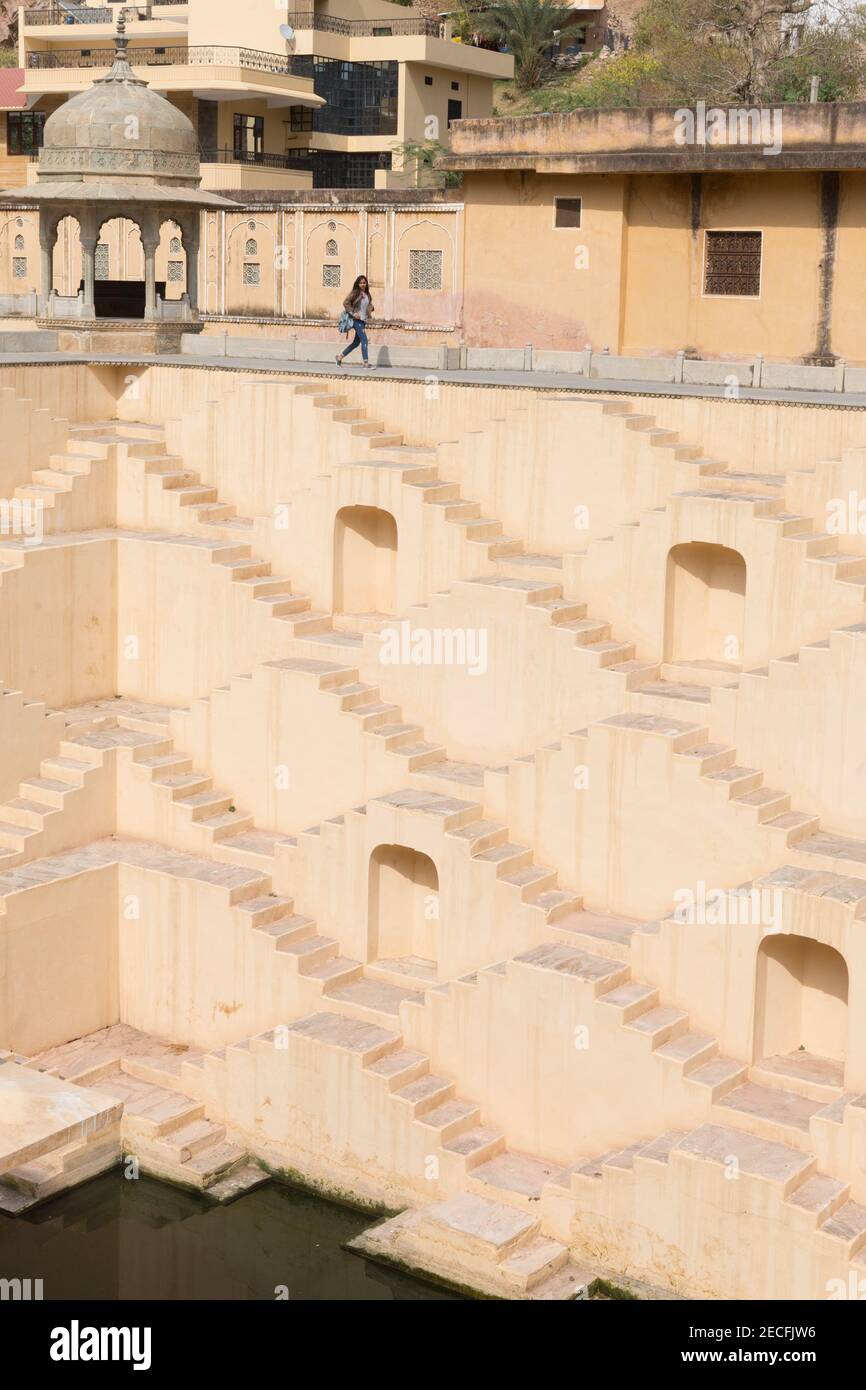 Rajasthani step well hi-res stock photography and images - Alamy