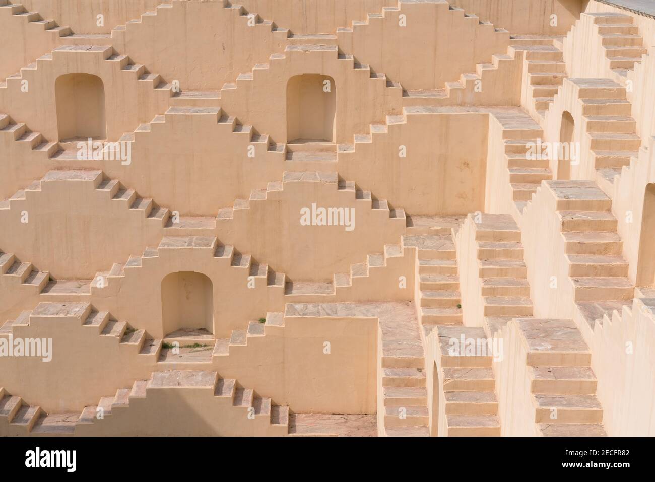 India Jaipur Panna Meena Step well Stock Photo - Alamy