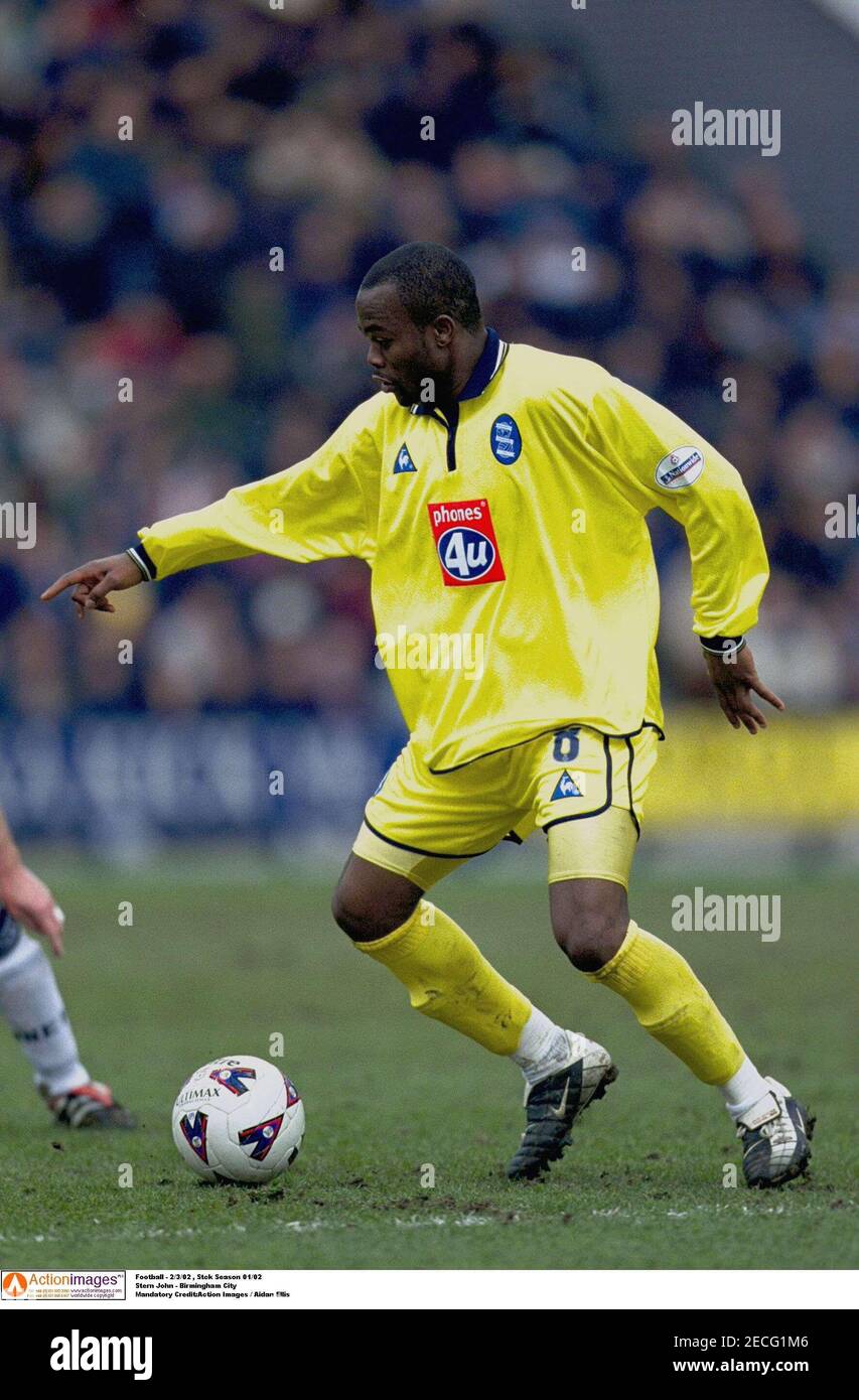 Sport football action stern john hi-res stock photography and images ...