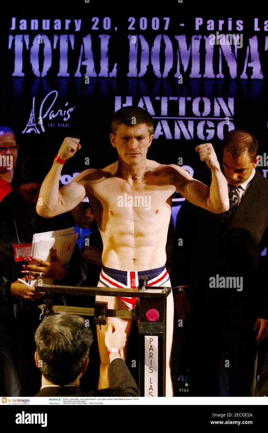 Boxing ricky juan urango las hi-res stock photography and images - Alamy