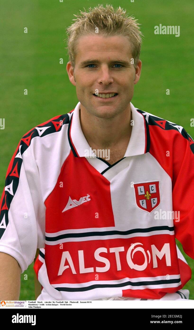 John finnigan of lincoln city football club hi-res stock photography ...