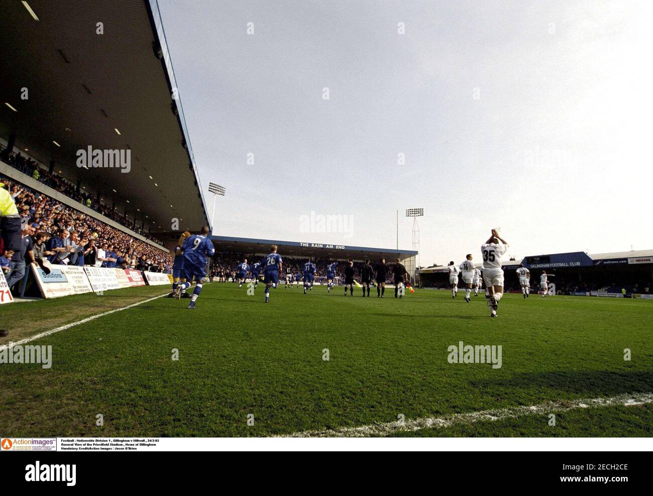 Priestfield Stadium Home Of Gillingham High Resolution Stock ...