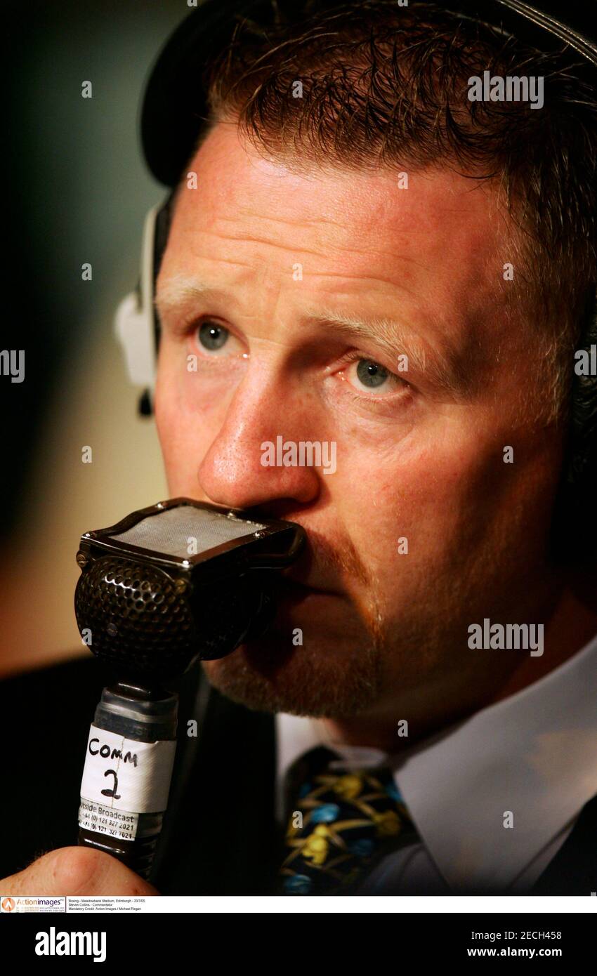 Boxing commentator hi-res stock photography and images - Alamy