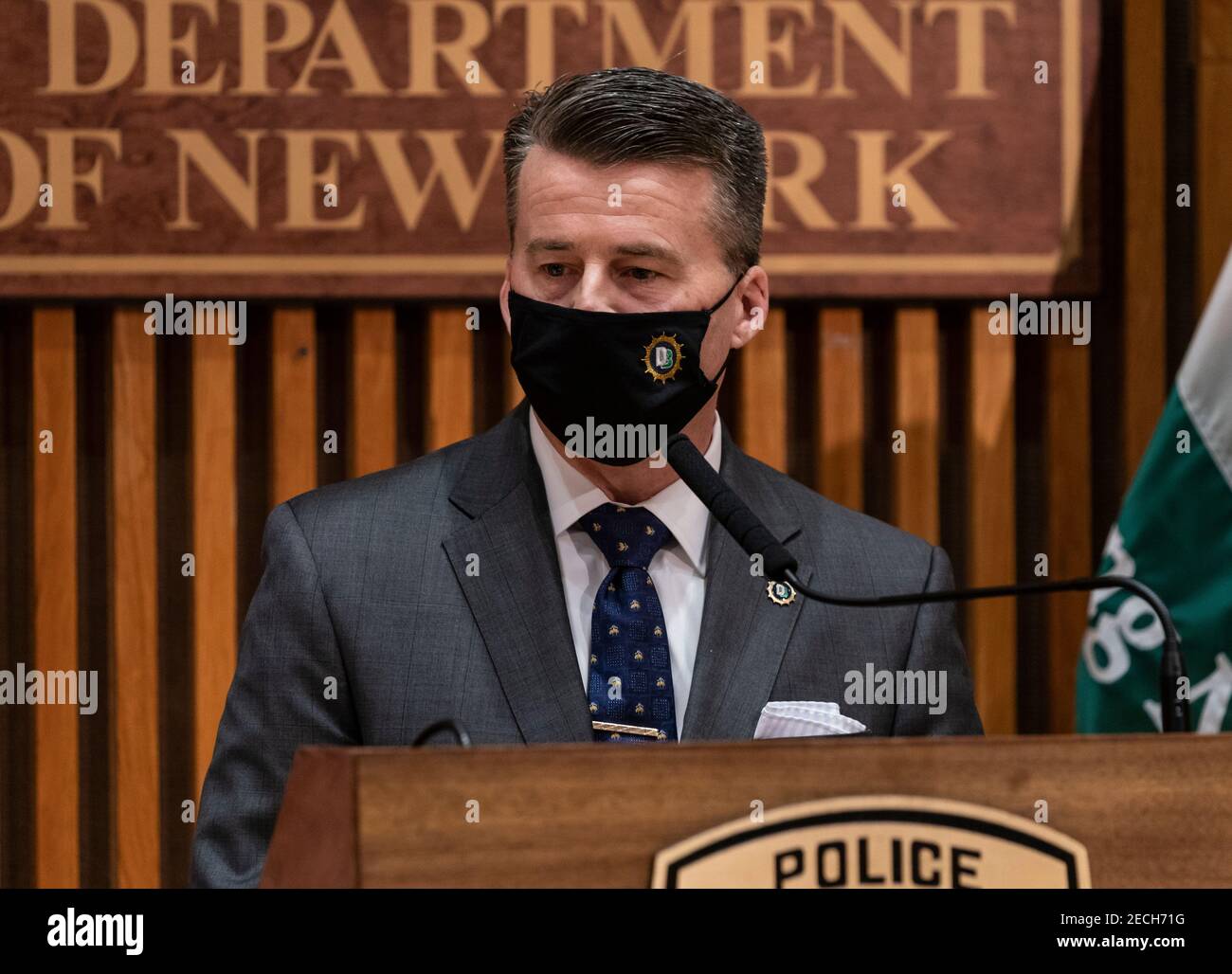 New York, NY - February 13, 2021: Manhattan North Detectives Head Brian ...