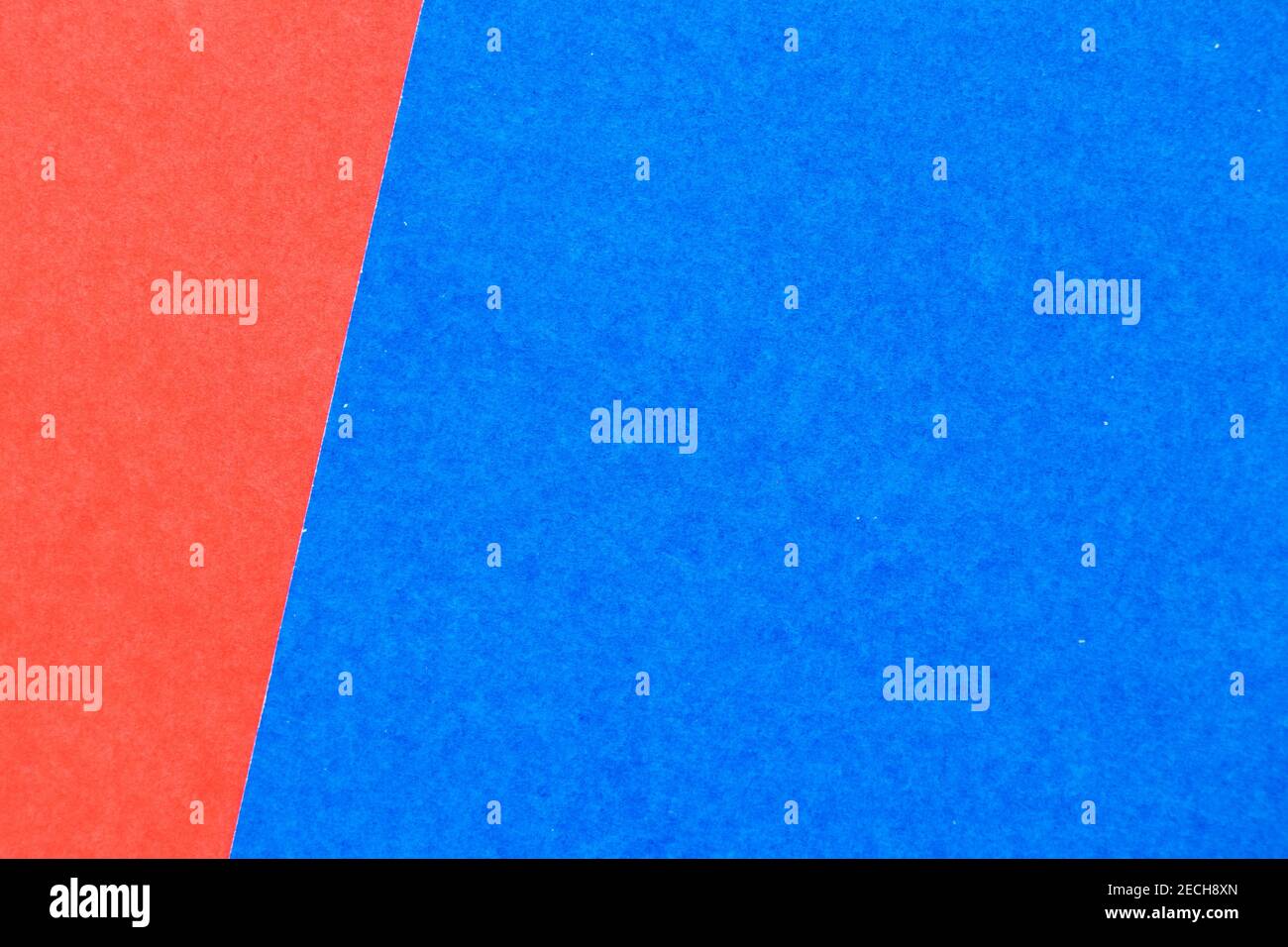 Abstract red and blue color paper textured background with copy space ...