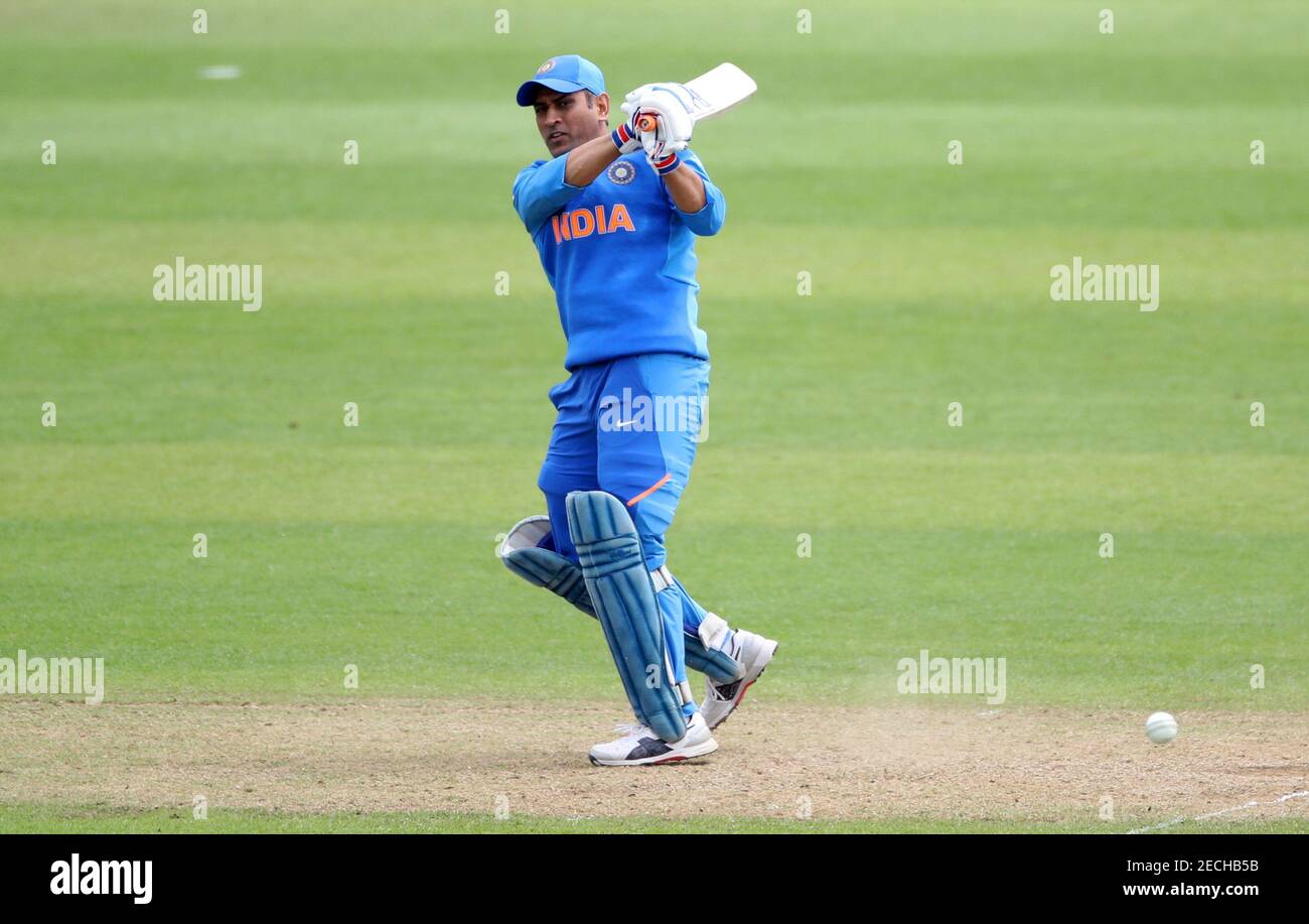 Ms Dhoni 2019 World Cup High Resolution Stock Photography and Images ...